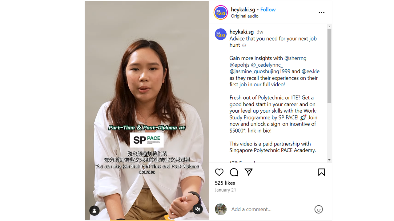 Crazy work experiences on HeyKaki resonate with young audience | SPH Media