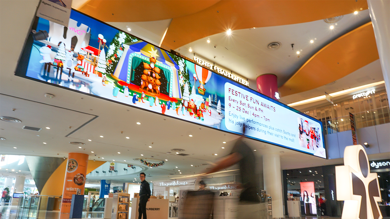 Bigger and brighter screens on SPHMBO’s VivoCity screen network | SPH Media