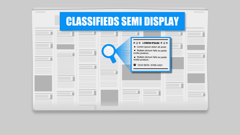 Classifieds Semi-Display | SPH Media