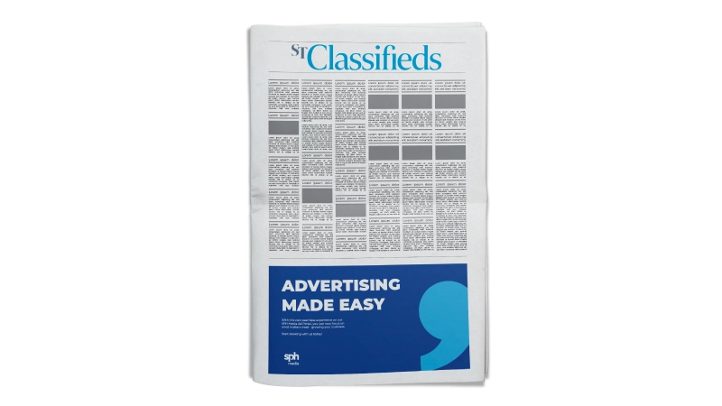 Classifieds Display | SPH Media