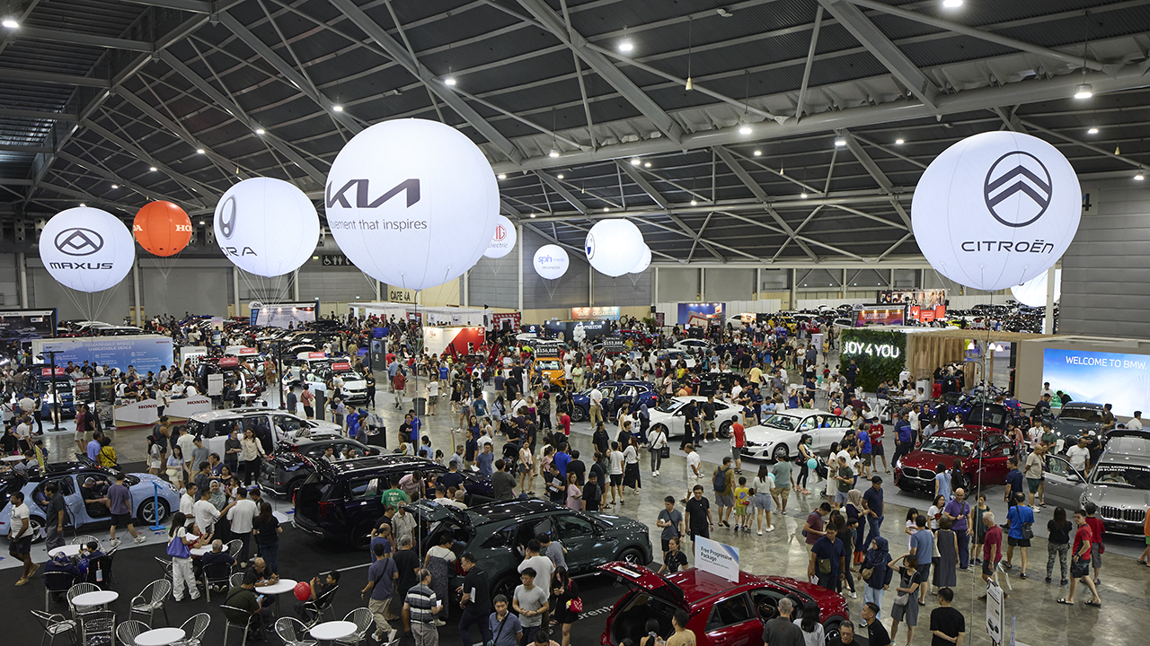 Car enthusiasts drive home with EVs and more at The Car Expo | SPH Media